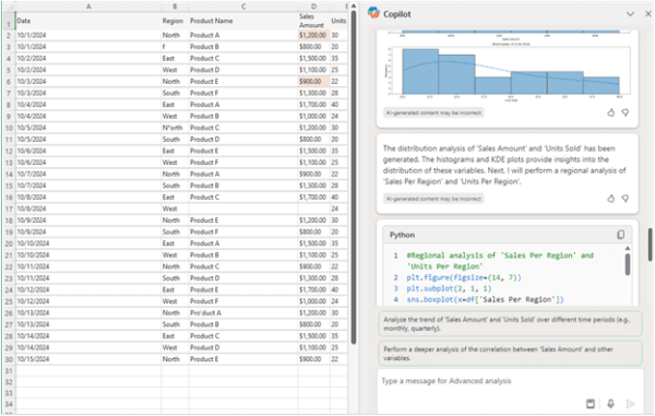 Excel Tips Analyze Data With Copilot And Python