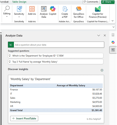 Copilot Tips: Excel Tricks | TechWise Group