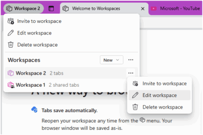 Edge Tips: Collaborate with Workspaces | TechWise Group
